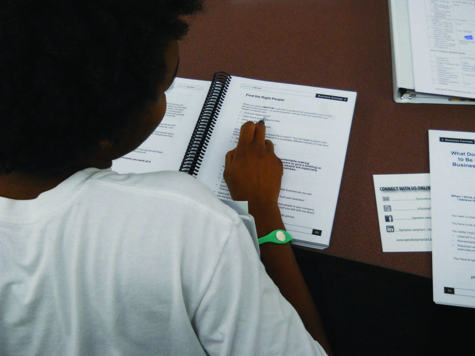 Free six-week training program helps students form new business plans