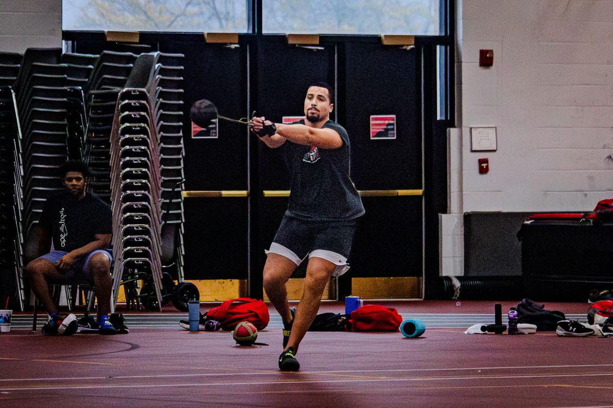 SEMO track star Paden Lewis shatters the shot put record