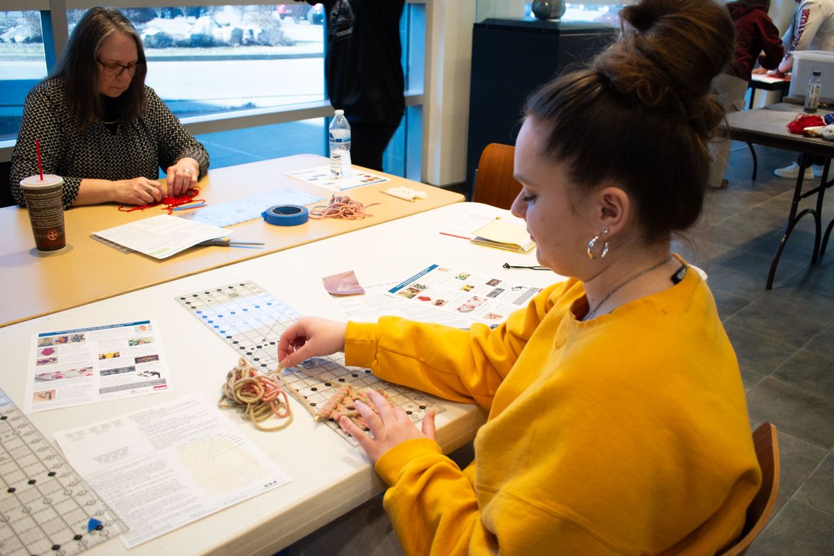 From yarn to art: A look at the Macramé Workshop at Crisp Museum
