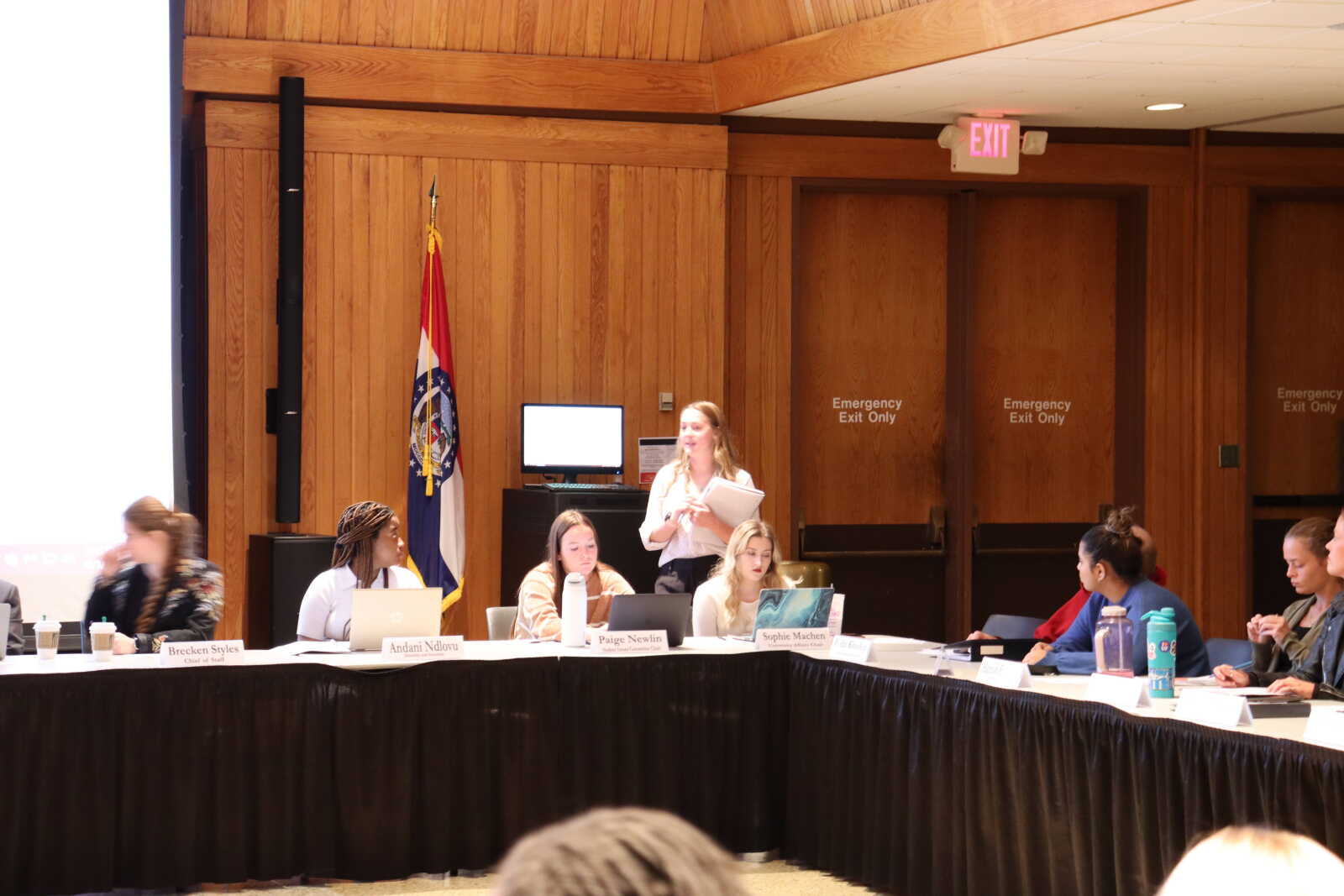 SGA hears Guest Speaker for Big Brother Big Sister and discusses futur...