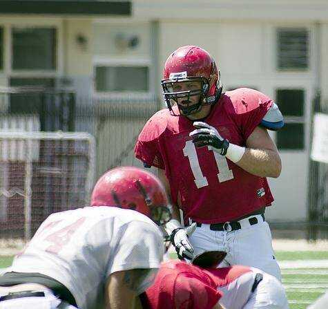 Football player Blake Peiffer hopes to continue growing in his footbal...