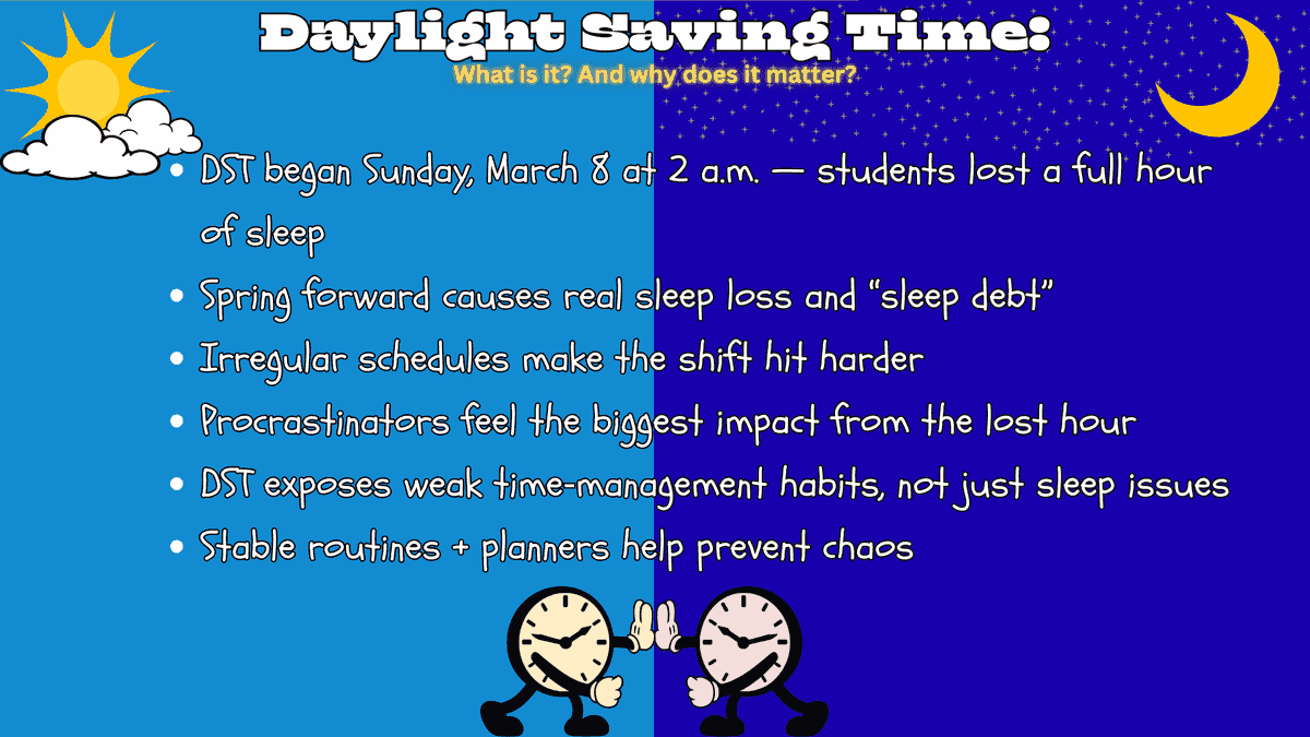 Daylight Saving Time and the importance of time management