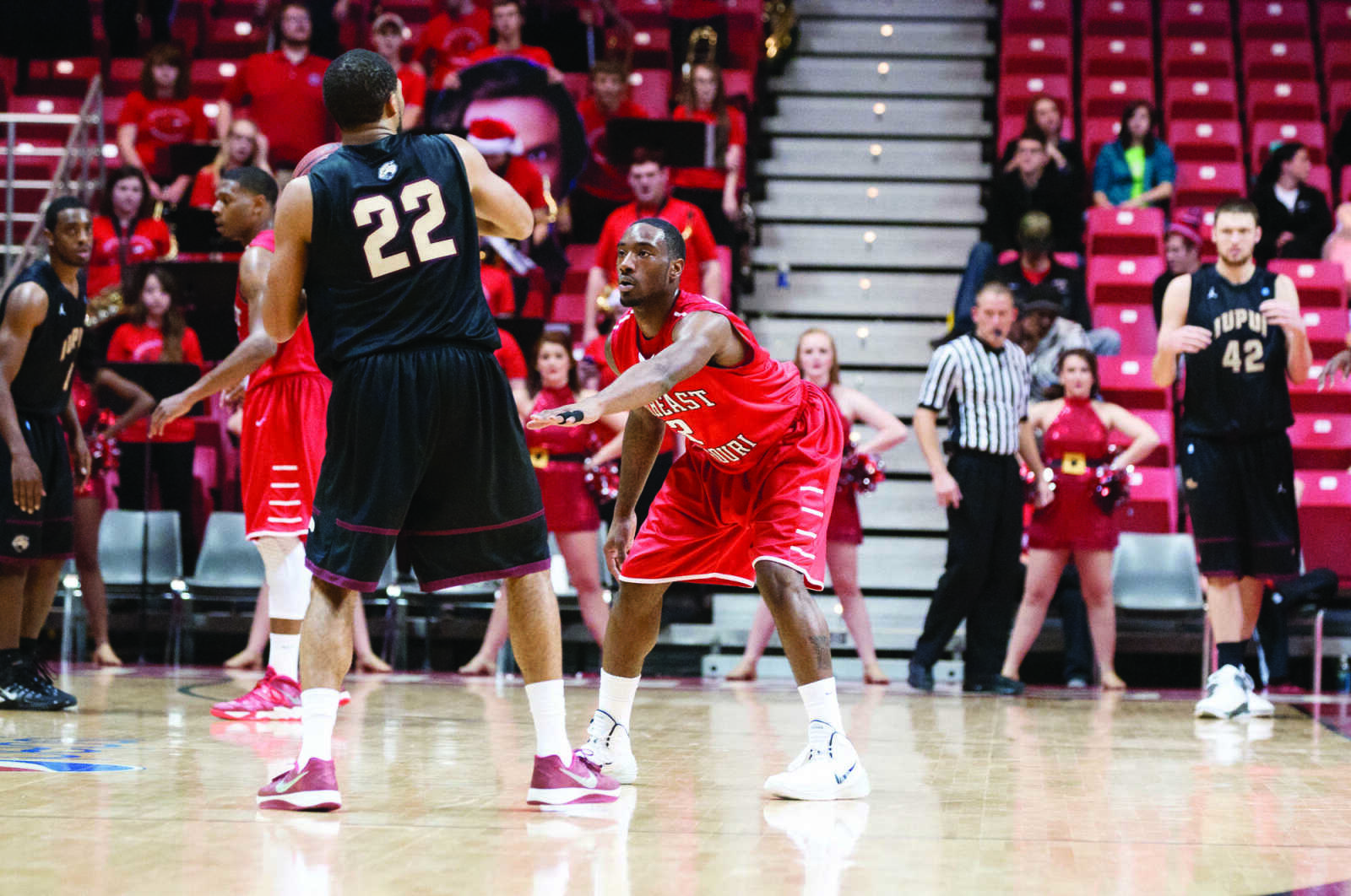 Paul McRoberts steps onto the basketball court this year