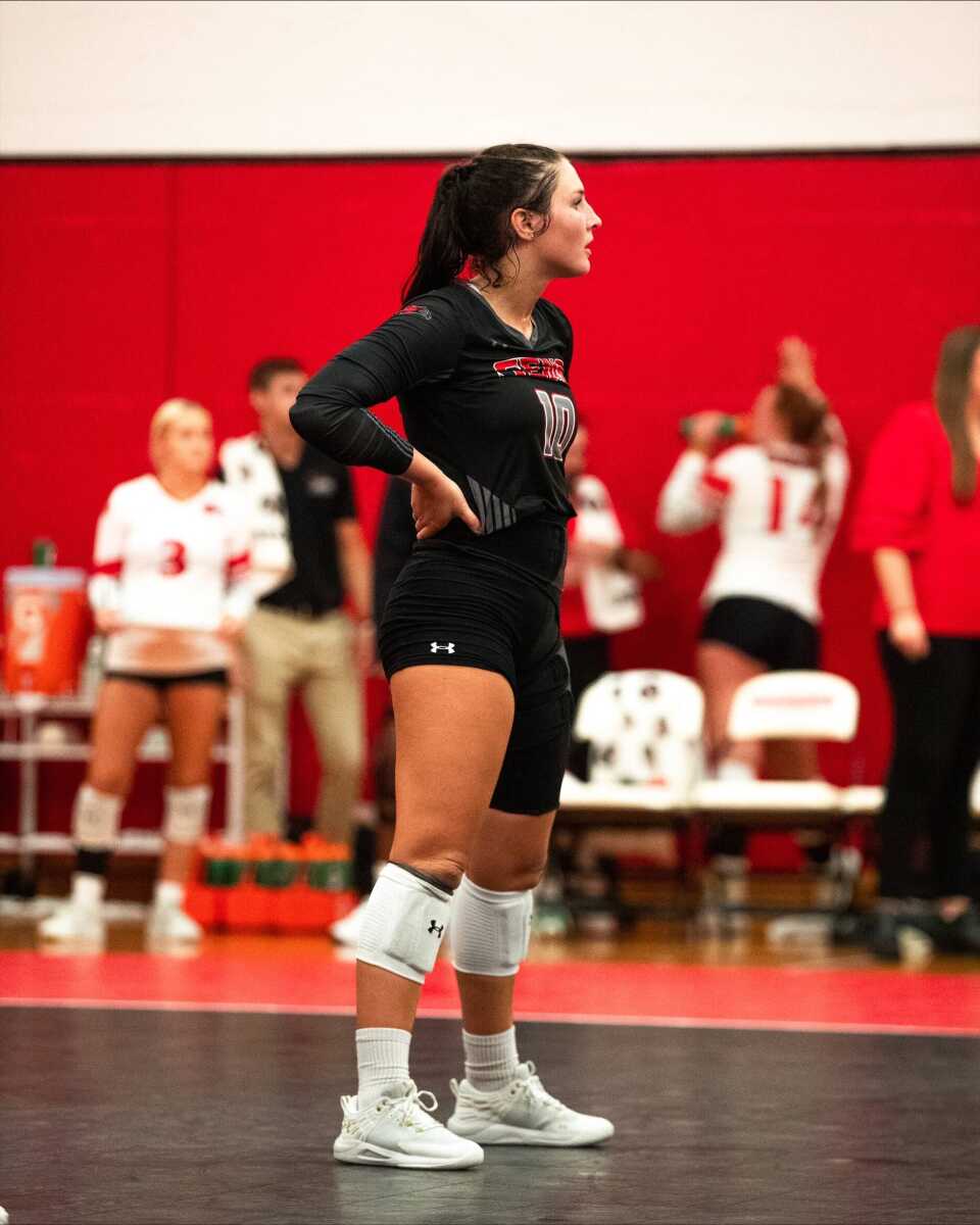 Redhawk Volleyball’s Tara Beilsmith wins OVC Defensive Player of the Y...