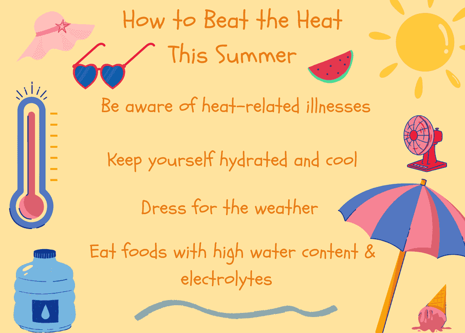 How to beat the heat this summer