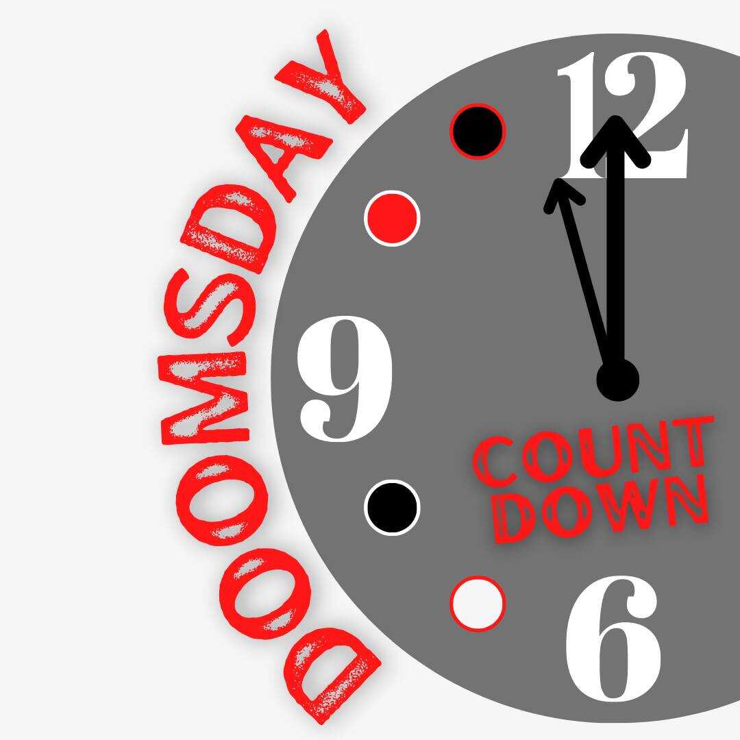 Countdown to armageddon as Doomsday Clock reaches “90 seconds to midni...