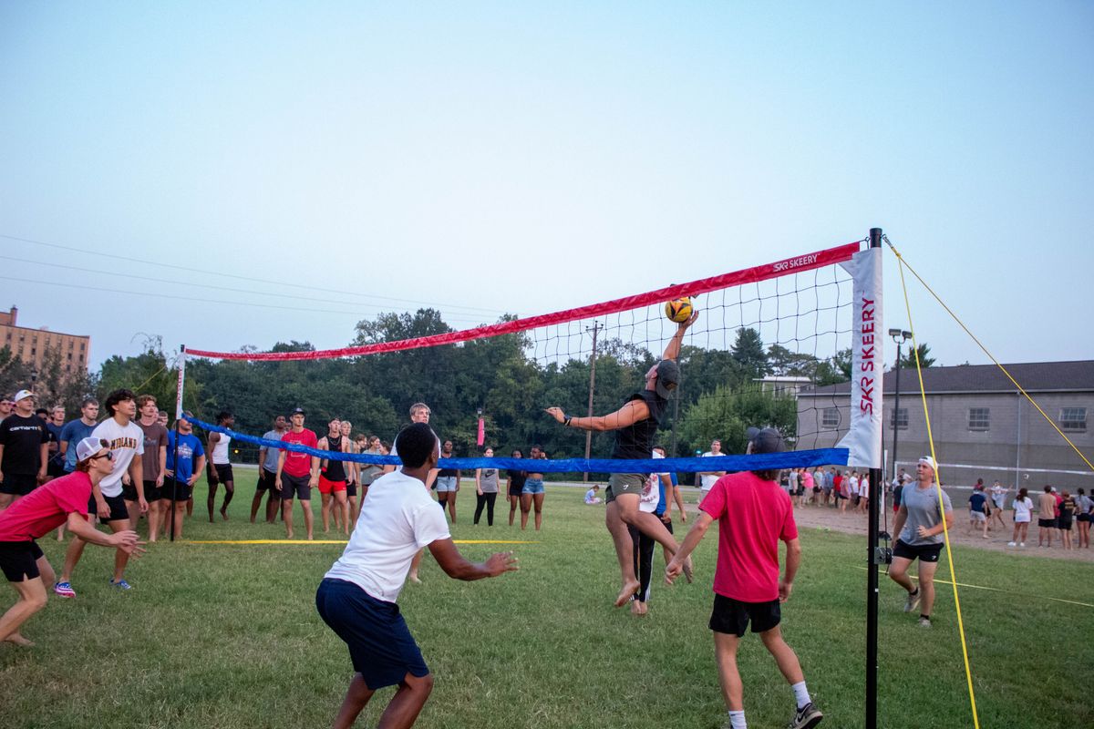 Playing in the Sand: CAMO Hosts Speed Volleyball at Parker F...