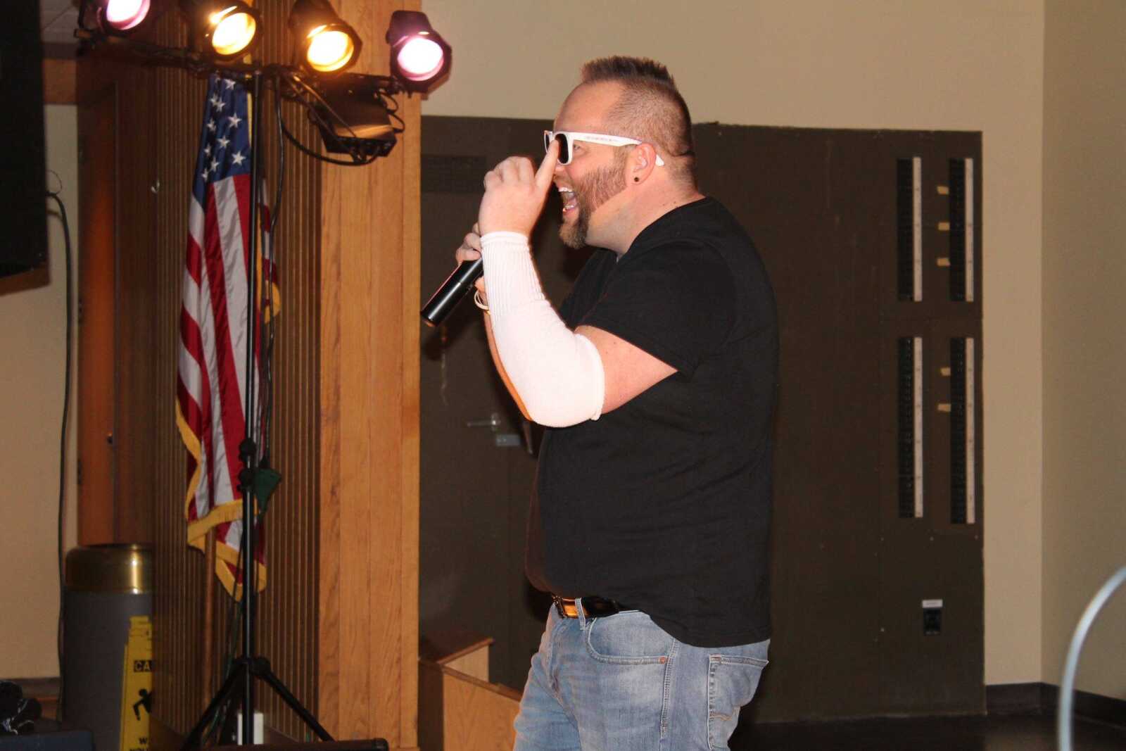 "Two humans, One message" presented at University Center