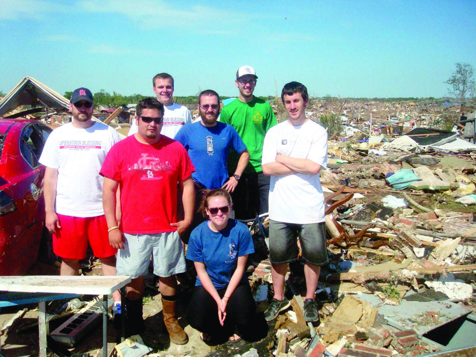Tom Holman's class takes a detour to help tornado victims in Oklahoma ...