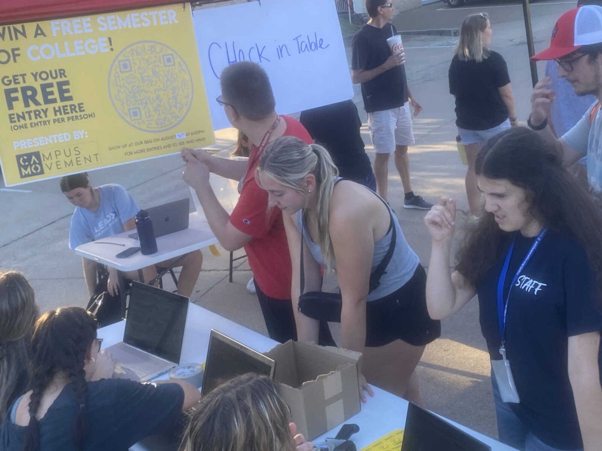 Freshman wins a free semester at the Second Annual “Big Buck...