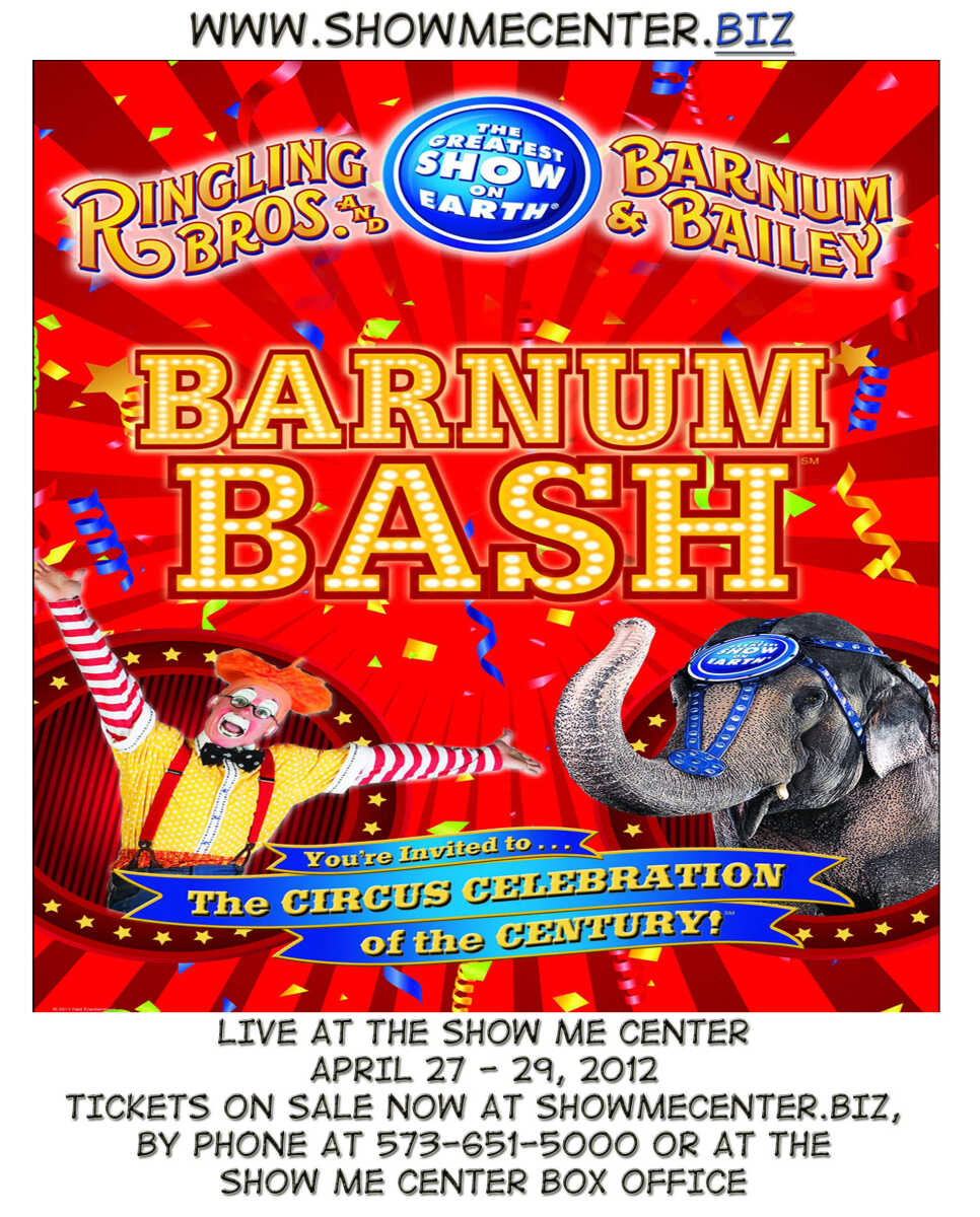 Barnum & Bailey circus comes to the Show Me Center
