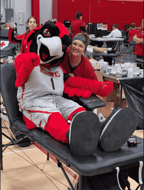 Celebrating Rowdy the Redhawk and his history at SEMO