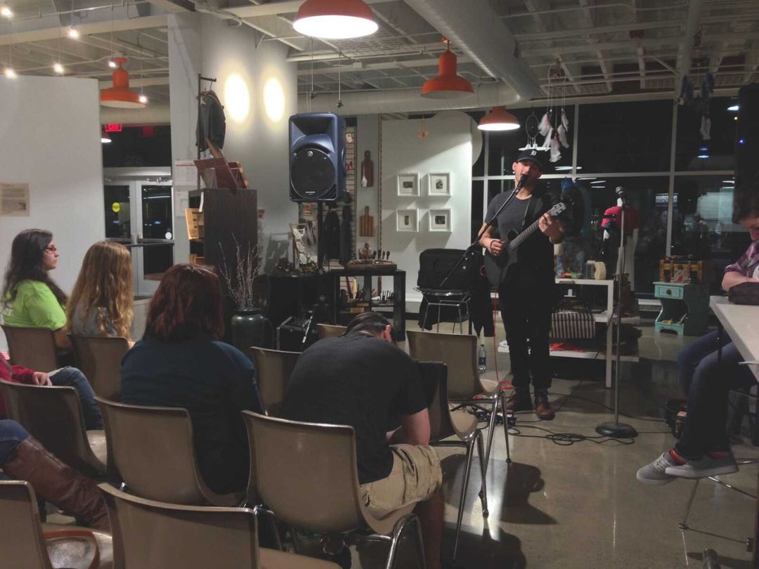 Los Angeles-based musician Dan Henig performs at Catapult