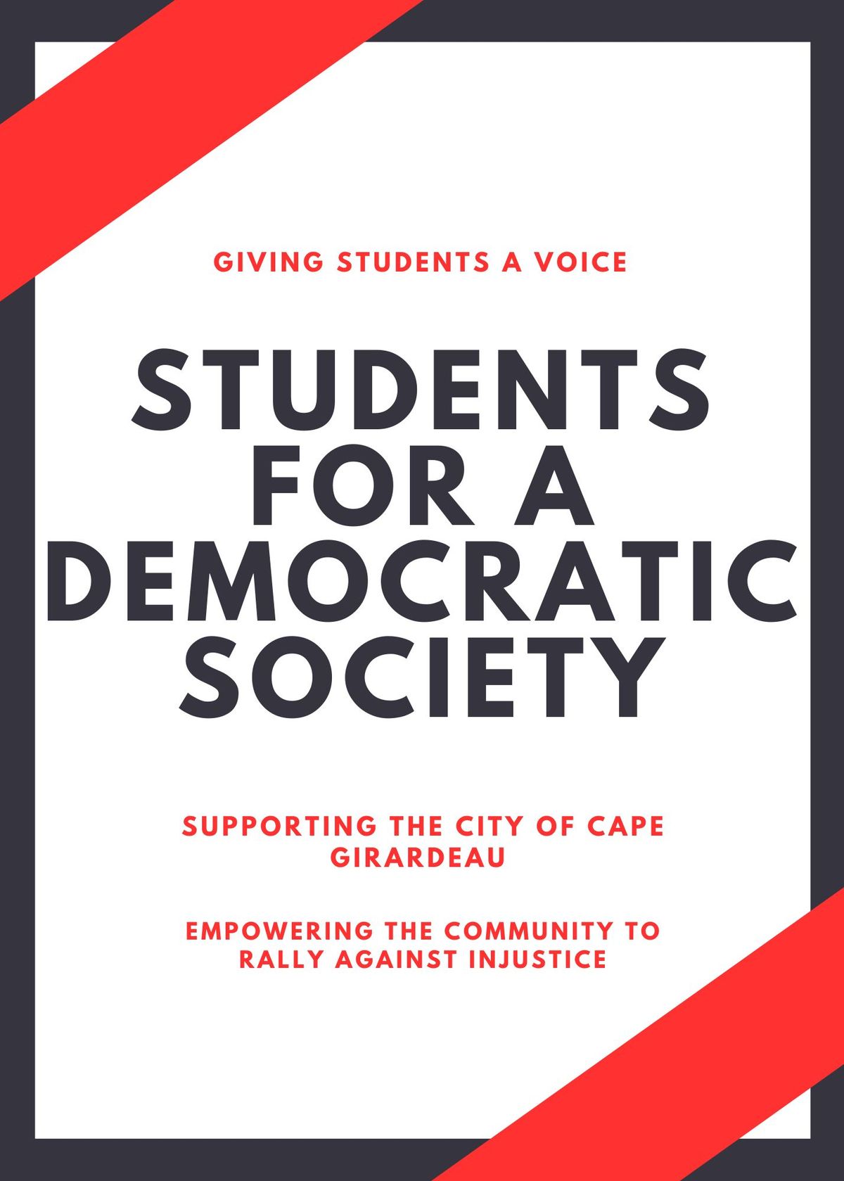 Students for a Democratic Society: energizing campus activism