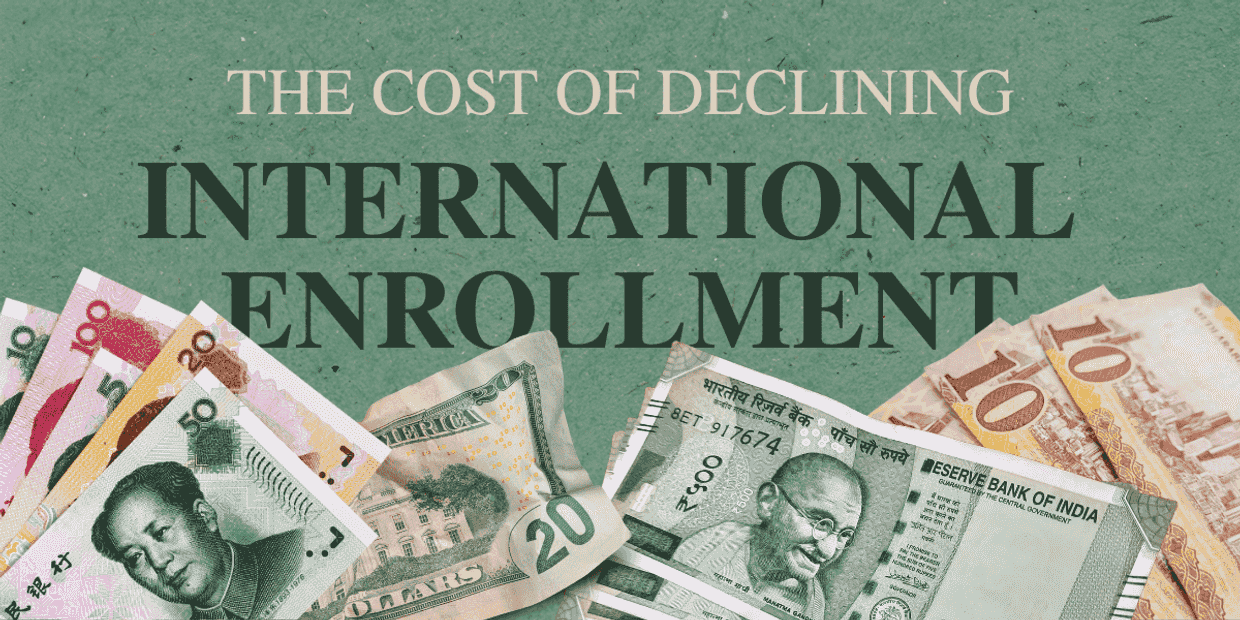 The cost of declining international enrollment