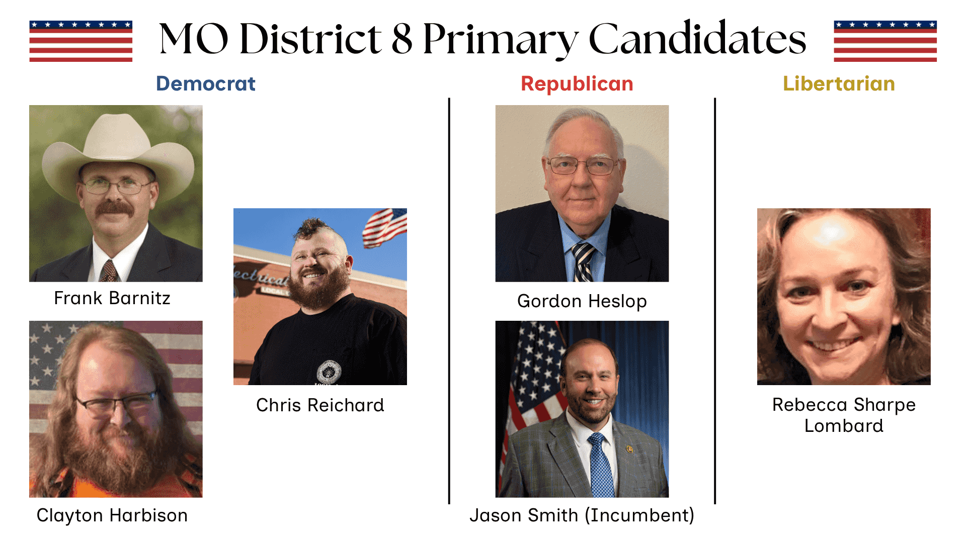 District 8 congressional candidates offer alternative to inc...