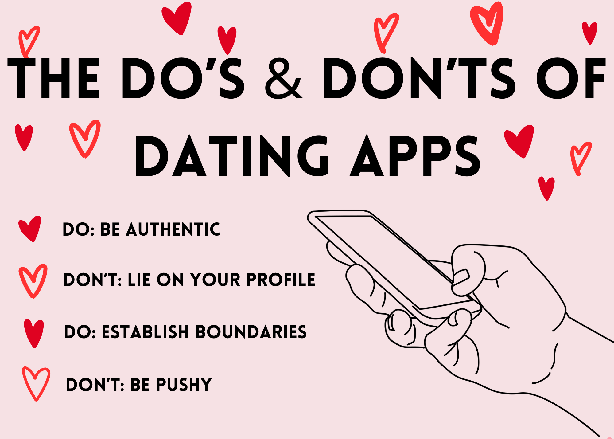The do’s and don’ts of dating apps