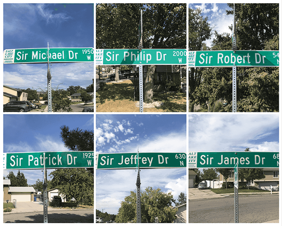 Interesting Salt Lake City Street Names