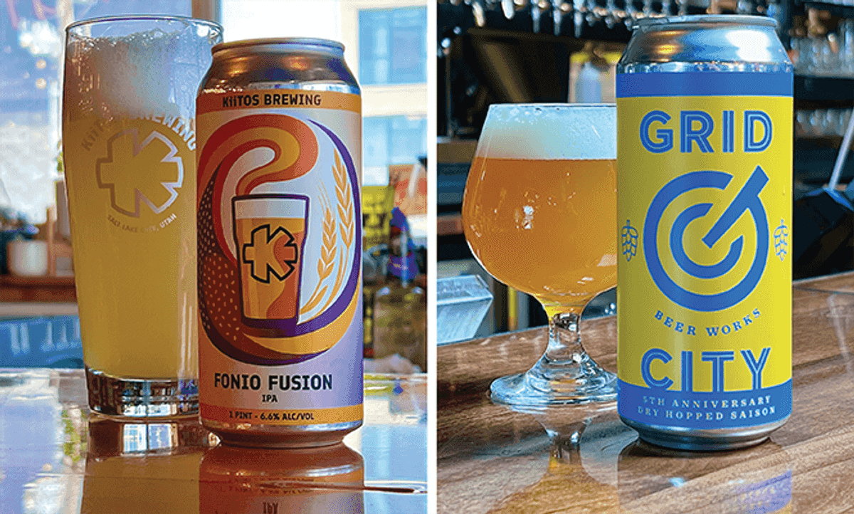 Beer reviews: Kiitos Fonio Fusion and Grid City 5th Annivers...