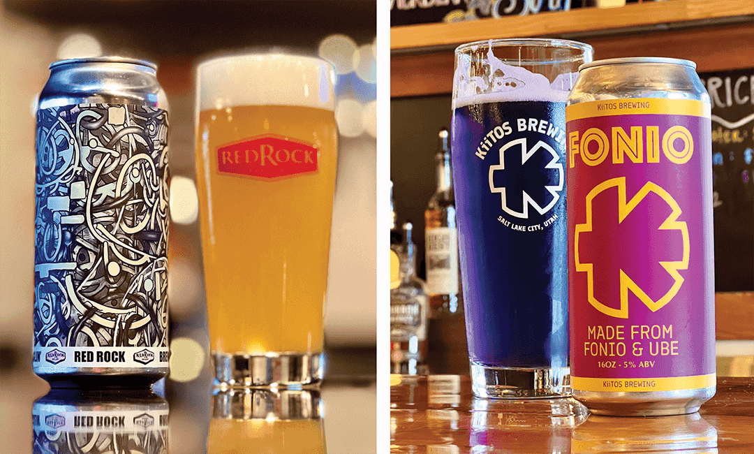 Beer reviews: Red Rock Chooglin’ and Kiitos Fonio & Ube