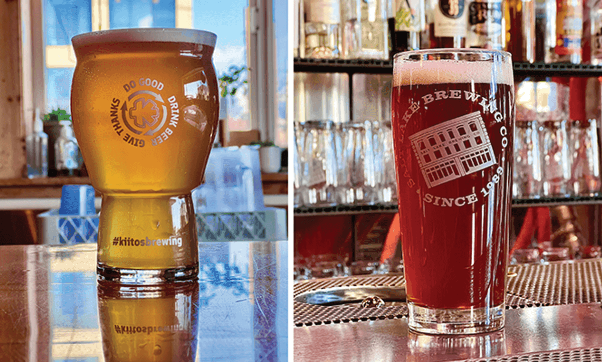 Beer reviews: Kiitos Sahti and Salt Lake Brewing Rye of the Tiger