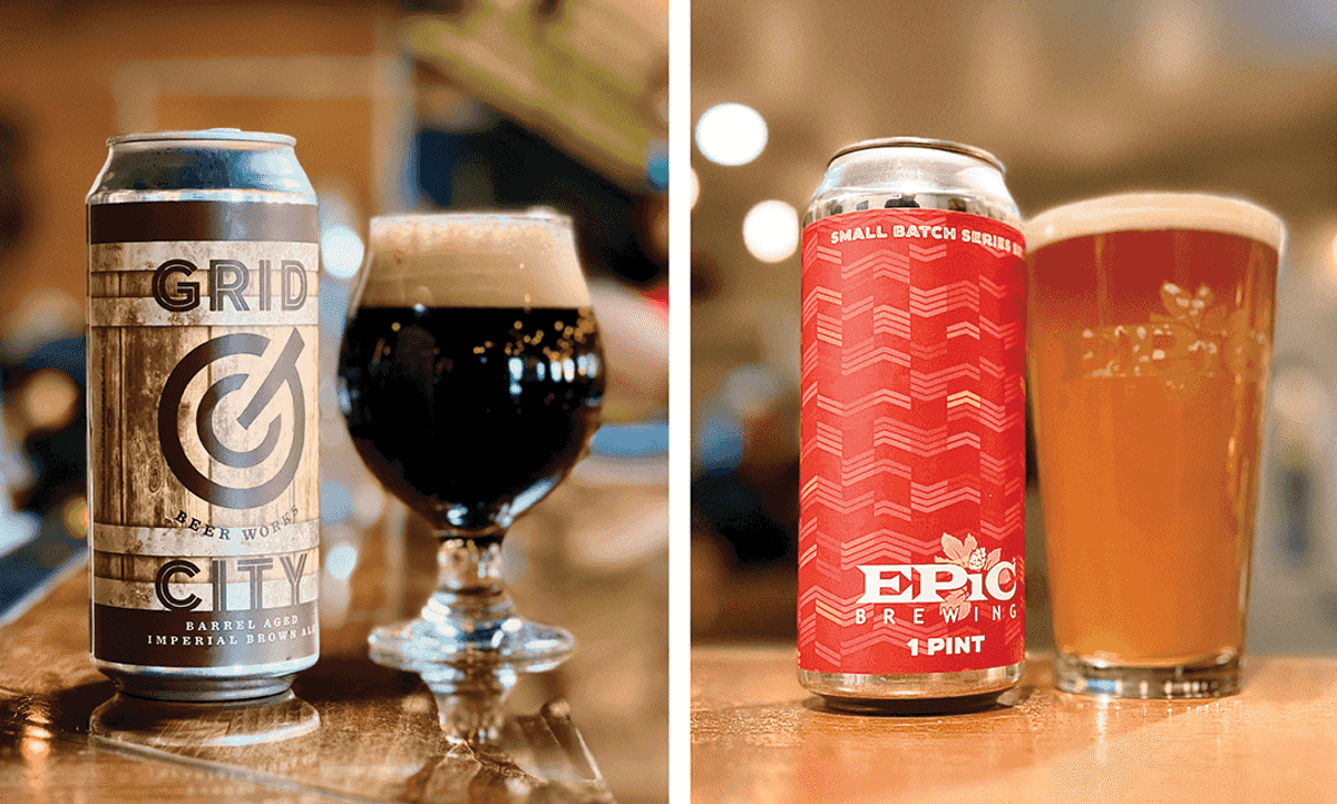 Beer reviews: Grid City Maple Whiskey Barrel Aged Imperial Brown Ale a...