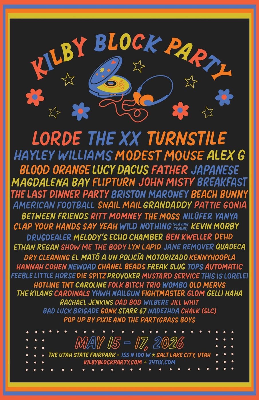 Kilby Block Party announces lineup for 2026 event