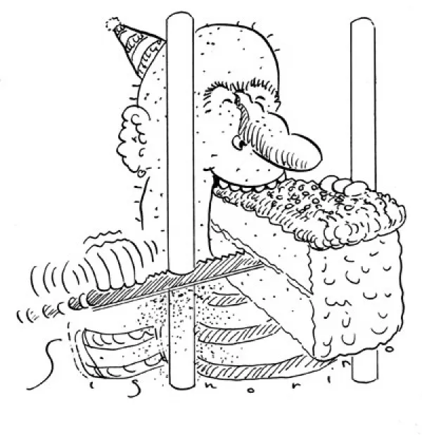 Jail Cake