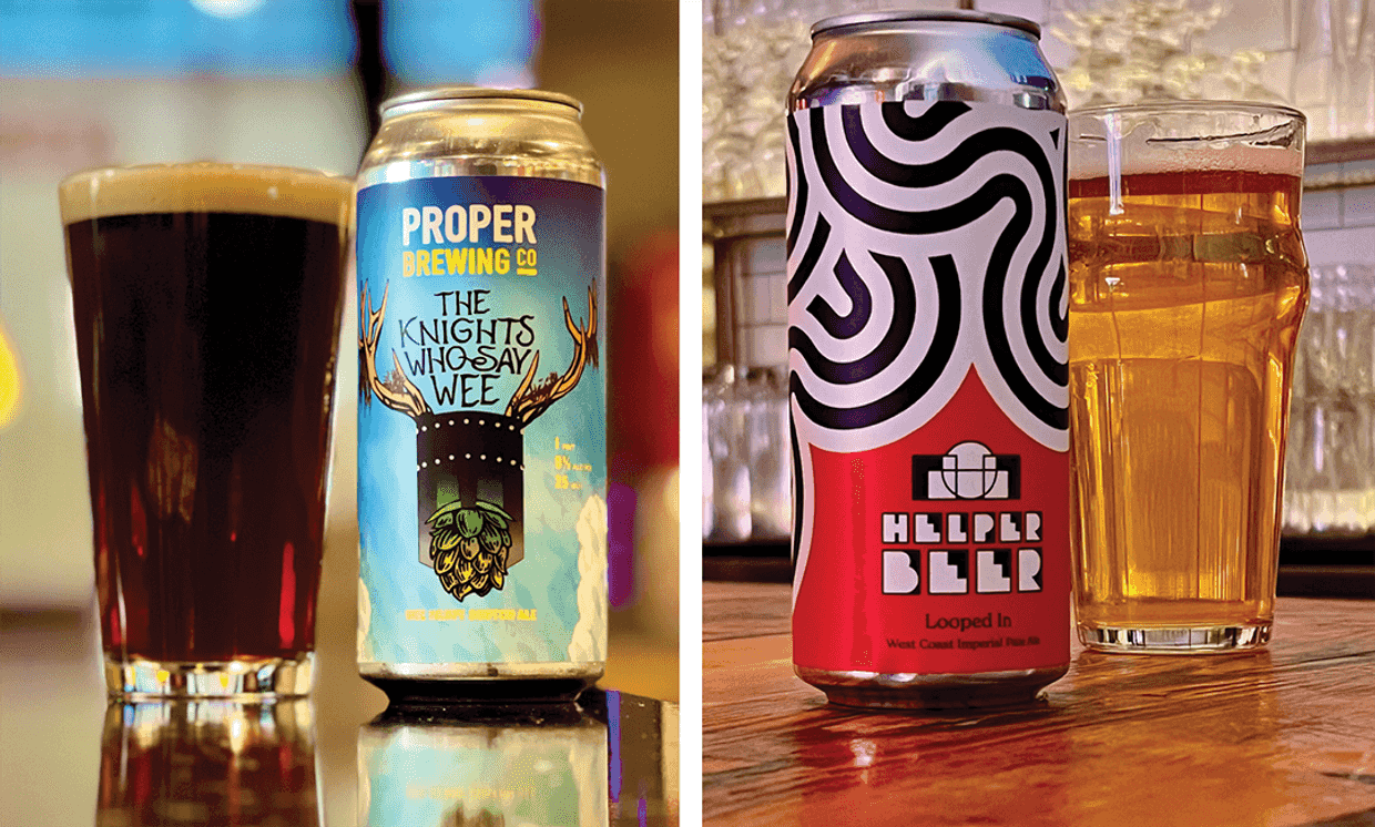 Beer reviews: Proper’s The Knights Who Say Wee and Helper Beer’s Loope...