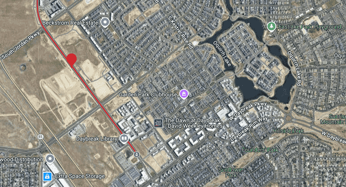 UTA launches South Jordan Downtown Trax station, "a baseball throw" aw...