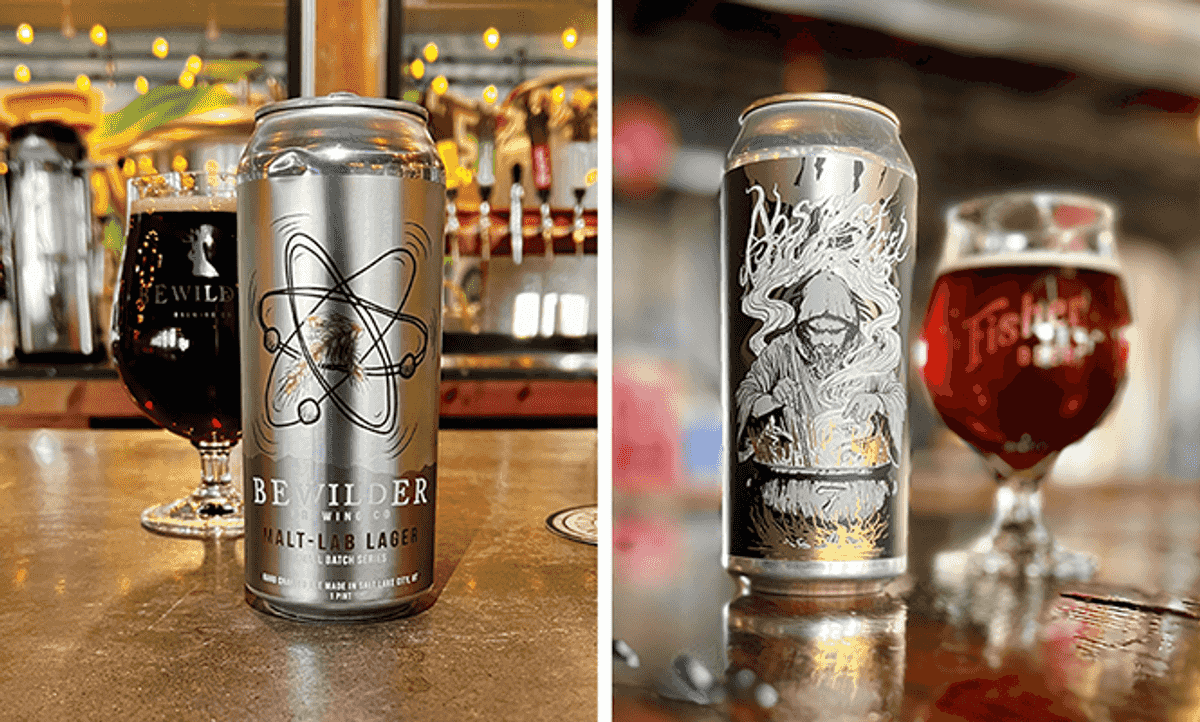 Fisher Abs of Steel 7th Anniversary Ale and Bewilder Malt La...