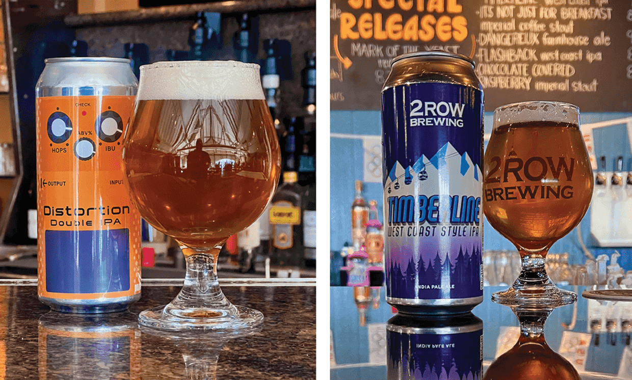 Beer reviews: Desert Edge Distortion Double IPA and 2 Row Timberline