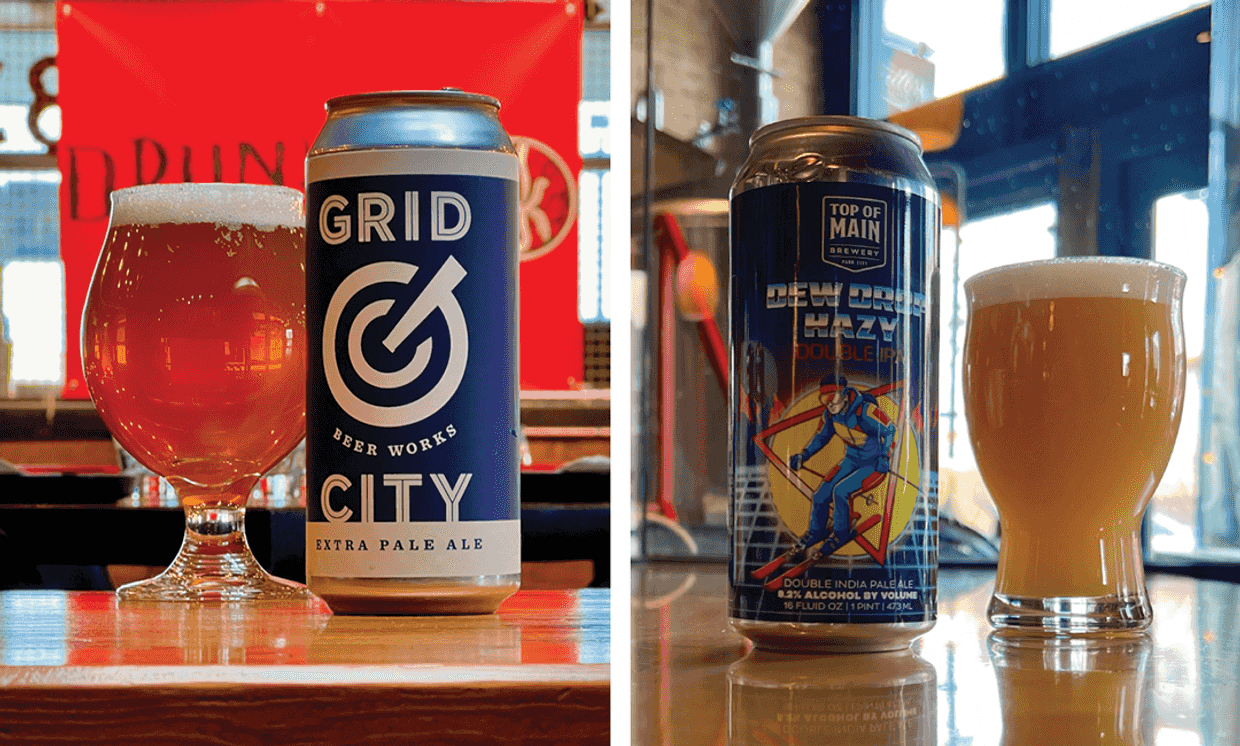 Beer reviews: Grid City Extra Pale Ale and Top of Main Dew D...