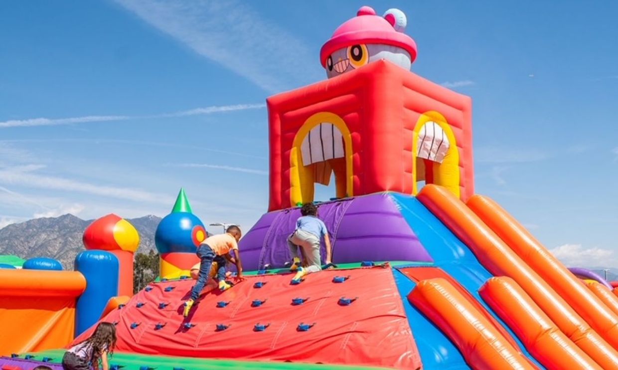 Jump Around at Oakland Mall's New Massive Bounce Park This M...