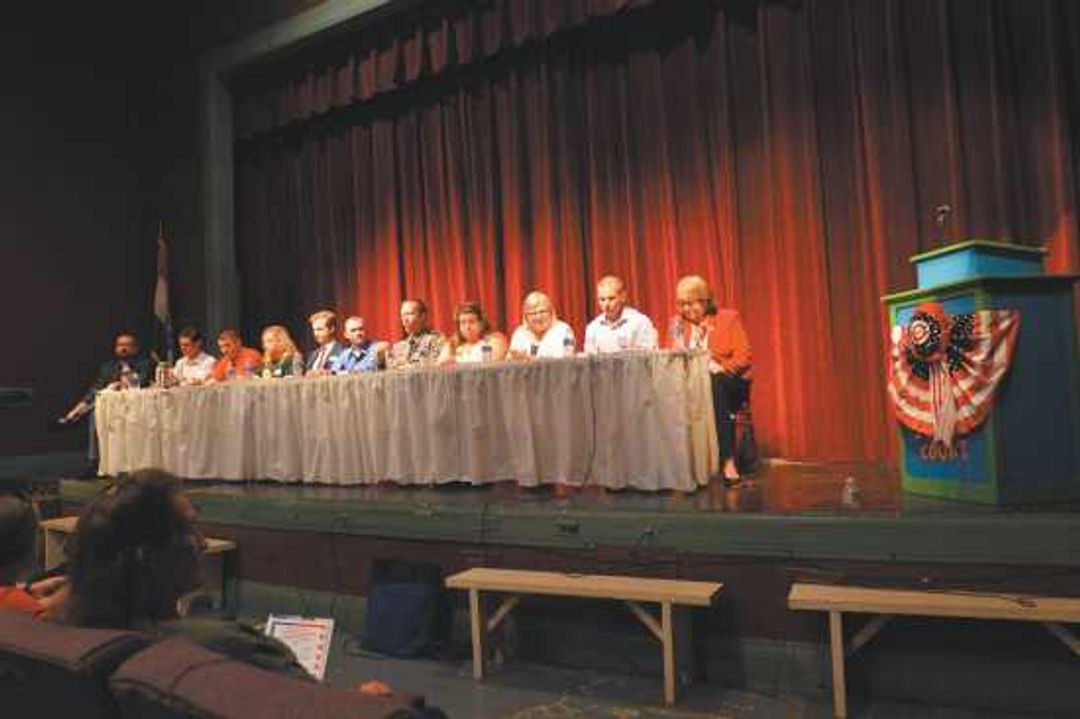 Area candidates answer during weekend forum