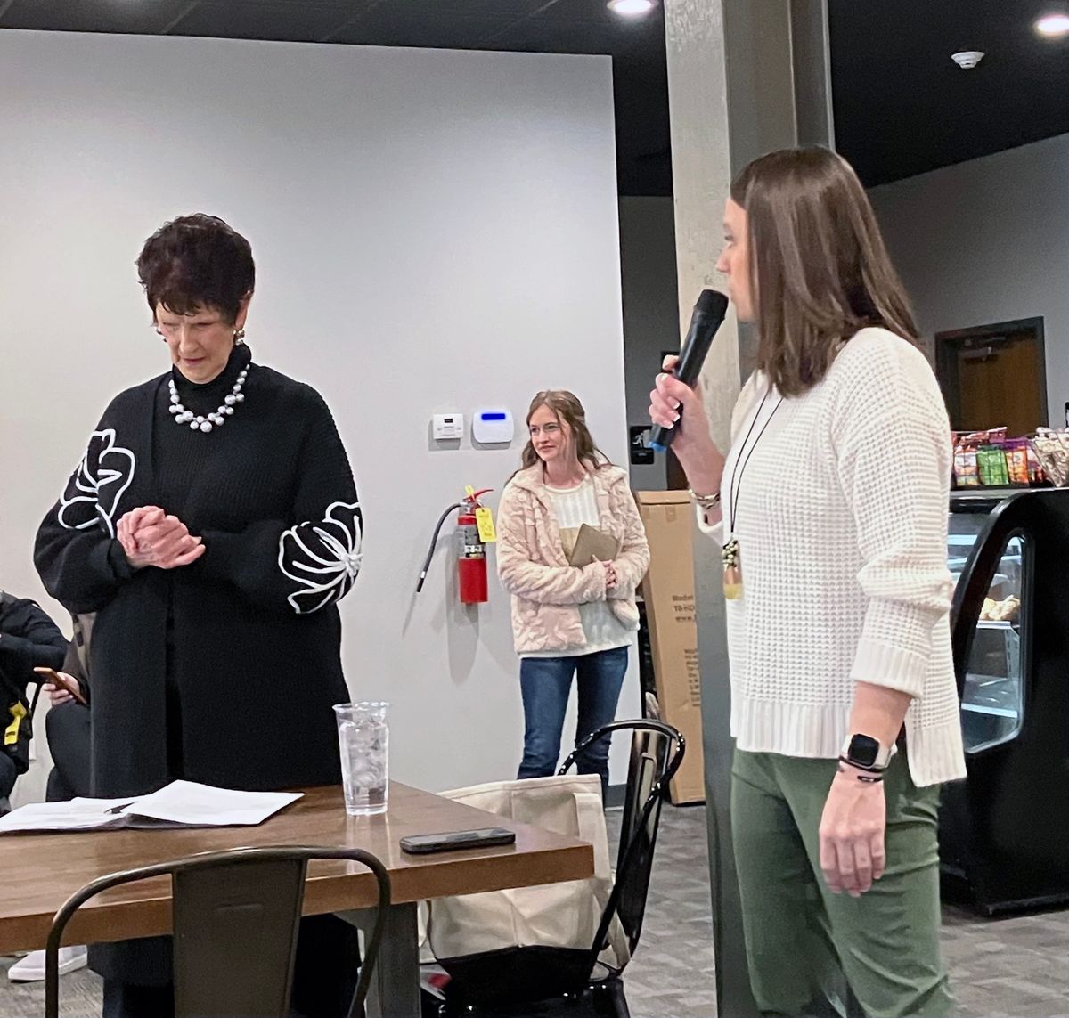 Branham recapped the most recent City Council work during January Coff...