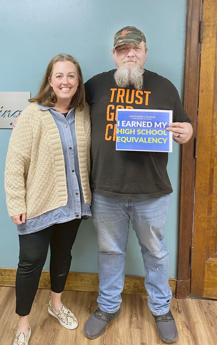 Nevada Crowder Adult Education Program Celebrates First Graduate