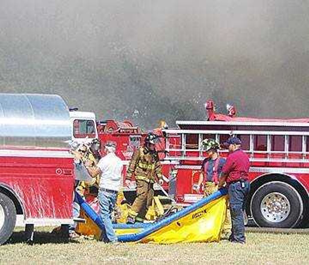 Local flea market destroyed by fire