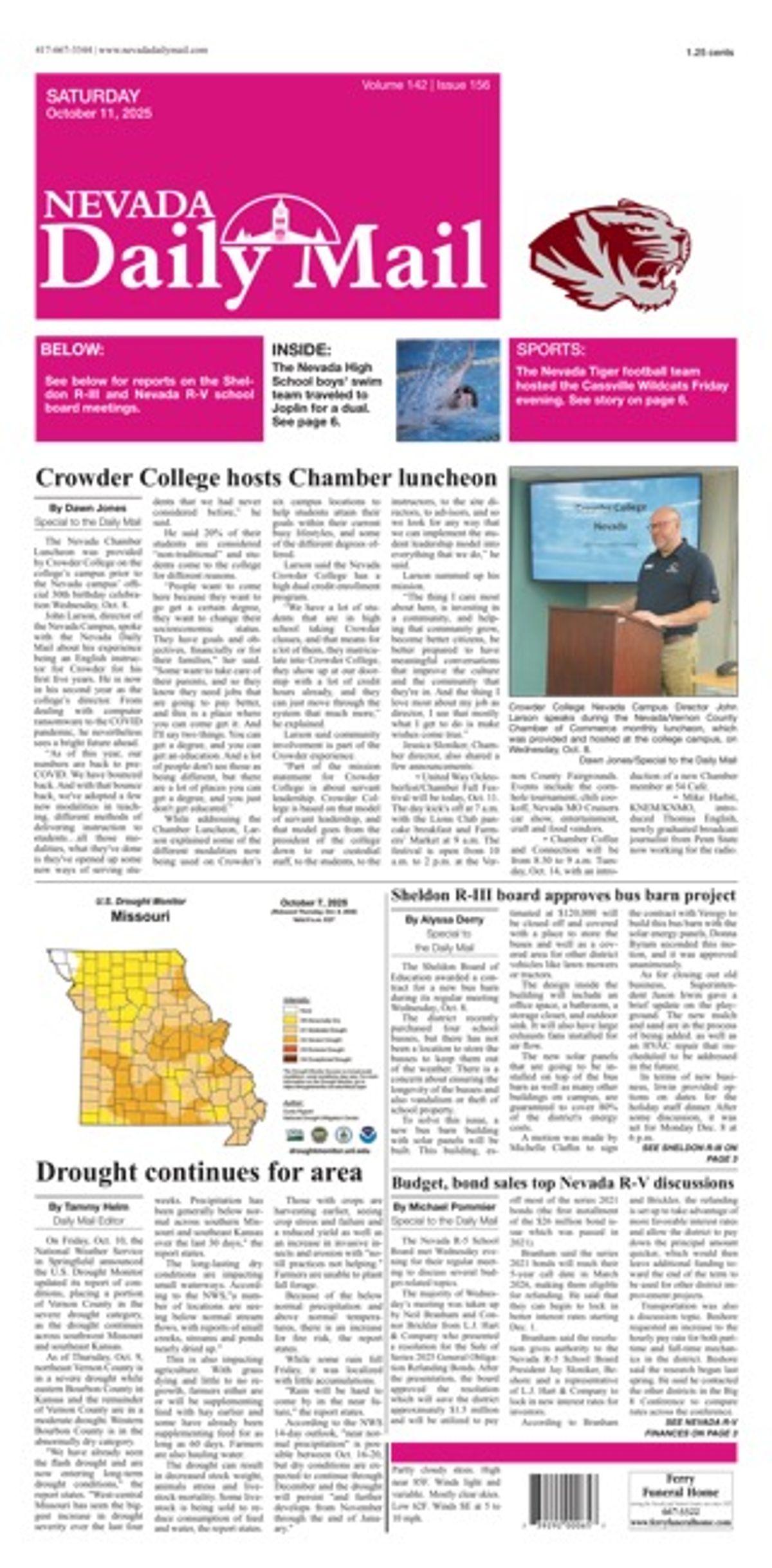 Saturday, October 11, 2025