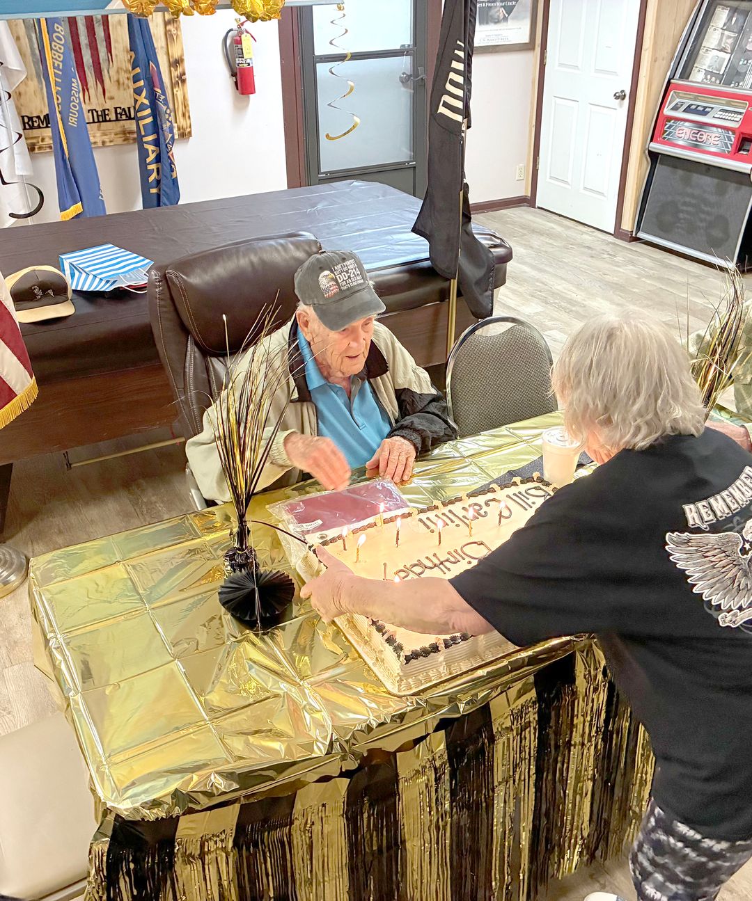 VFW Post No. 2175 Honors Carlini, Oldest Member and WWII Vet...