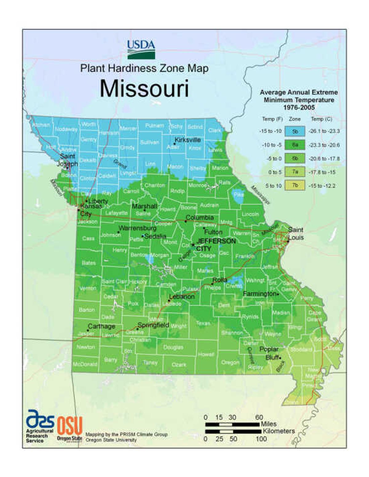 USDA updates plant hardiness zone maps