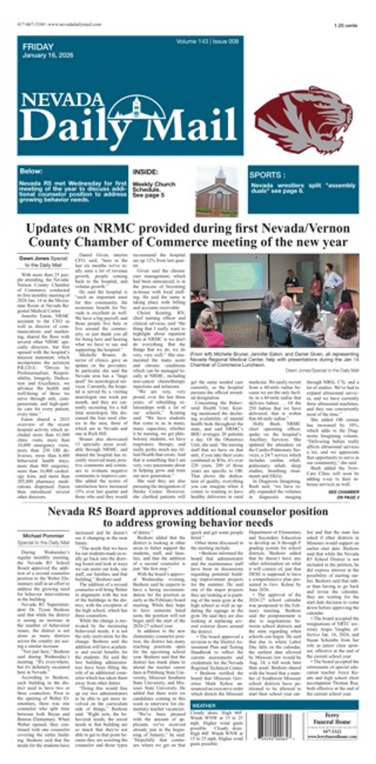 Friday, January 16, 2026