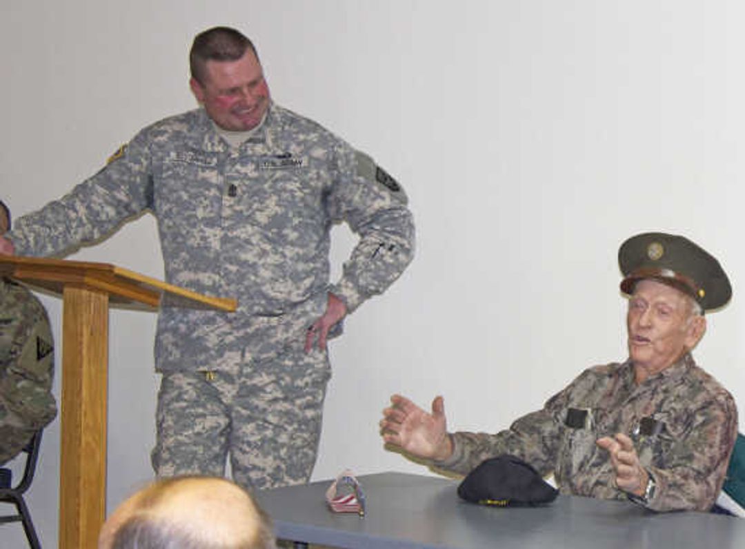 World War II vet gives tours, history at Camp Clark