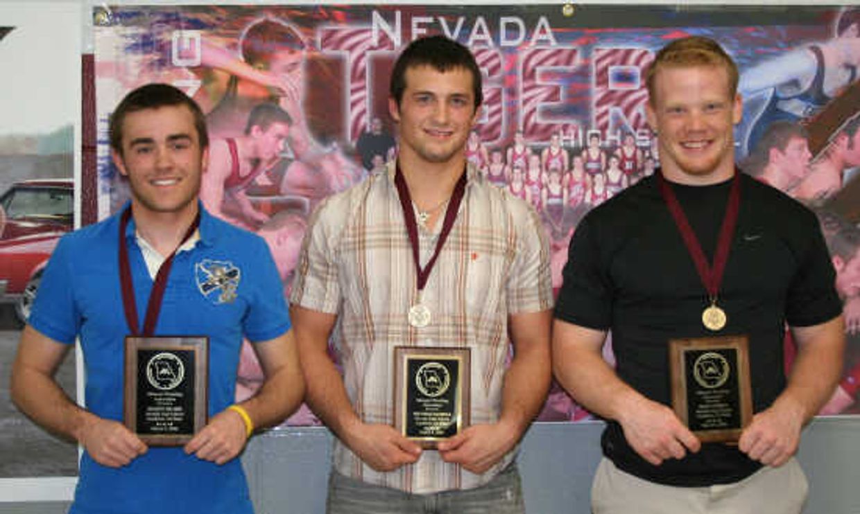 Nevada wrestlers awarded at post-season banquet