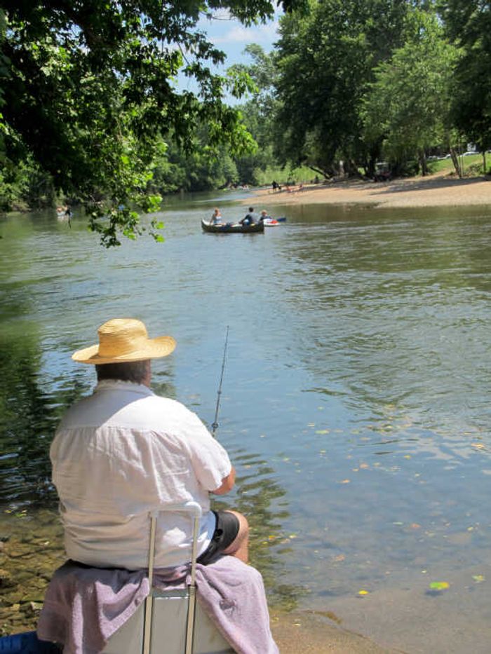 Free Fishing Days held at Bennett Spring State Park