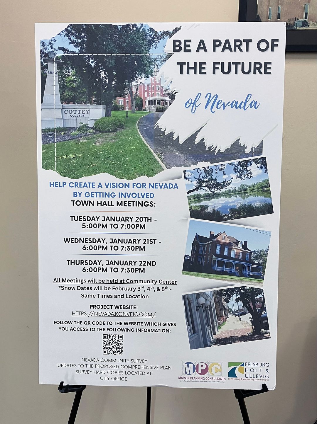 The Nevada Planning and Zoning Commission work toward new City Compreh...