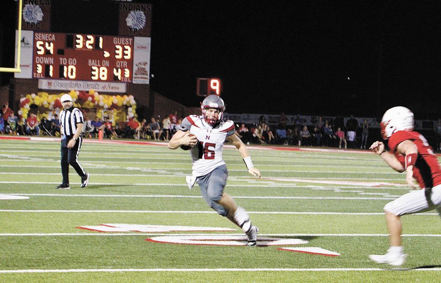 Football Tigers drop Big 8 Conference tilt at Seneca