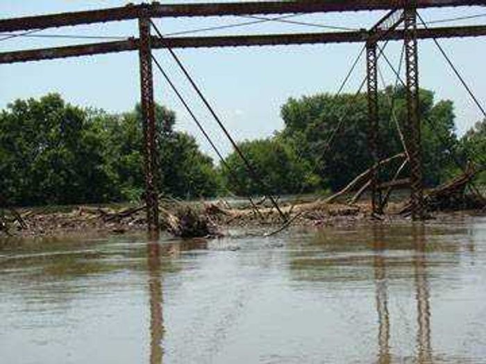 Osage River level begins to recede