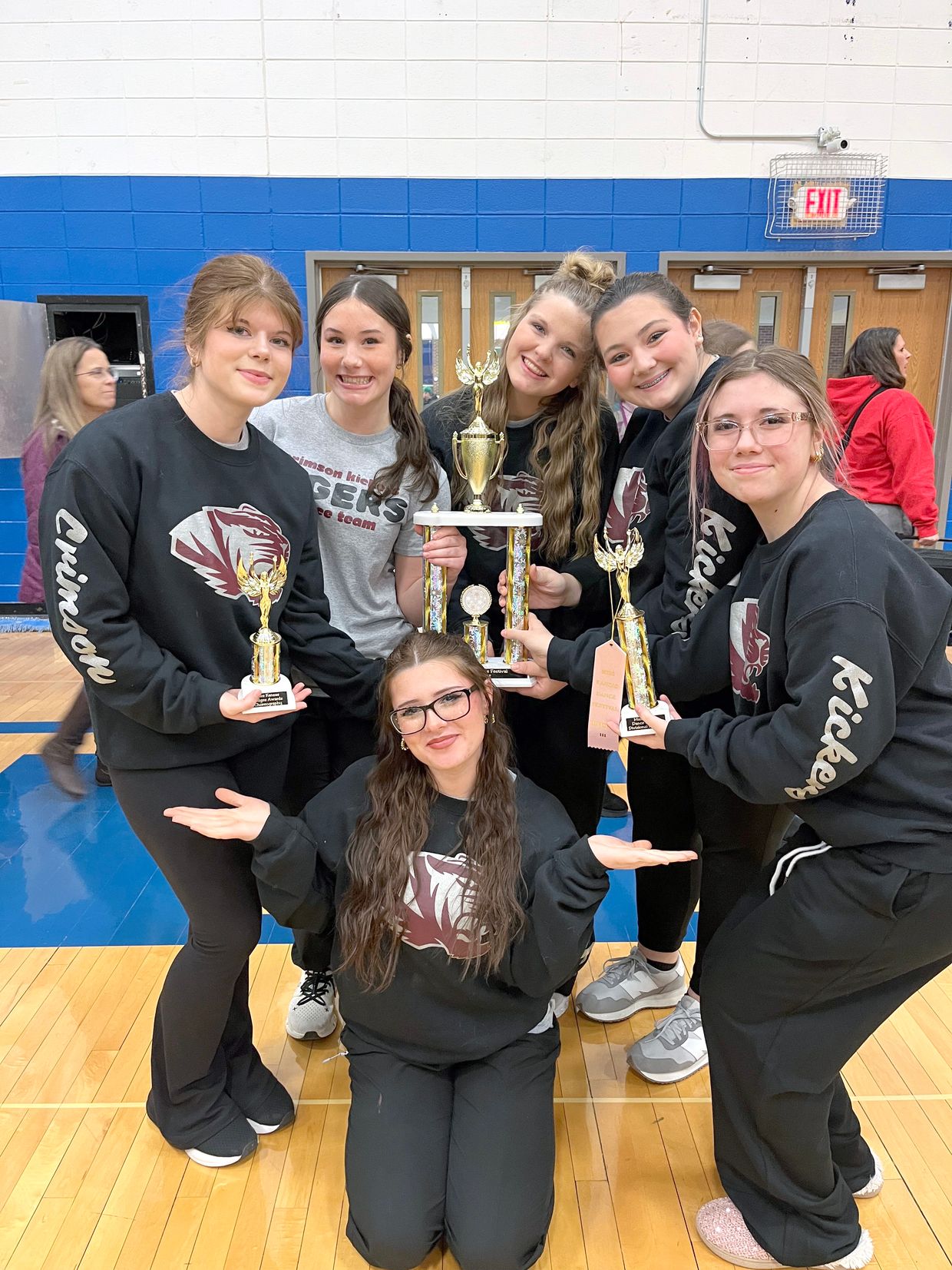 NHS Dance team bring home trophies from first competition