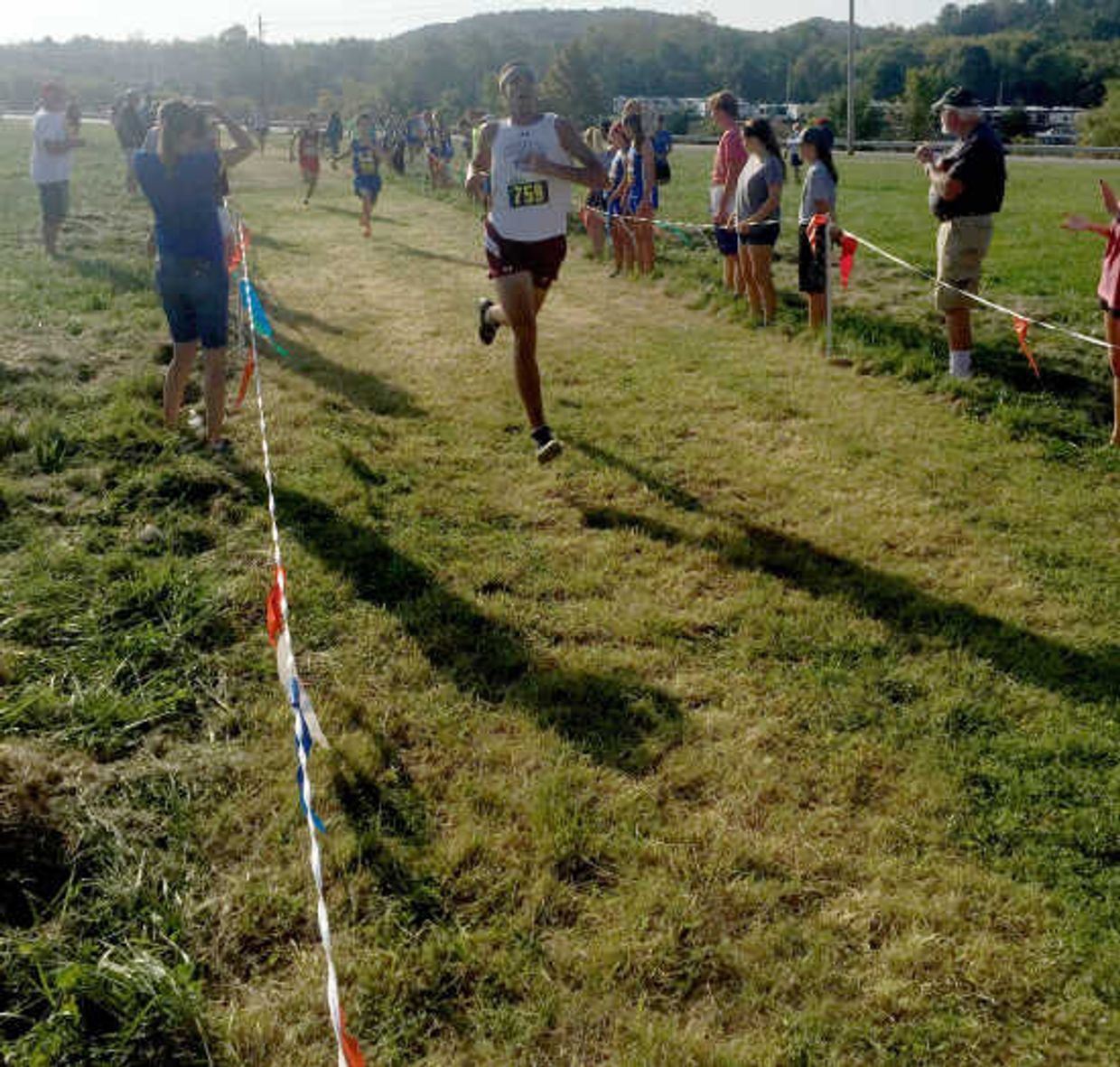 Beshore breaks record at Six Flags XC meet